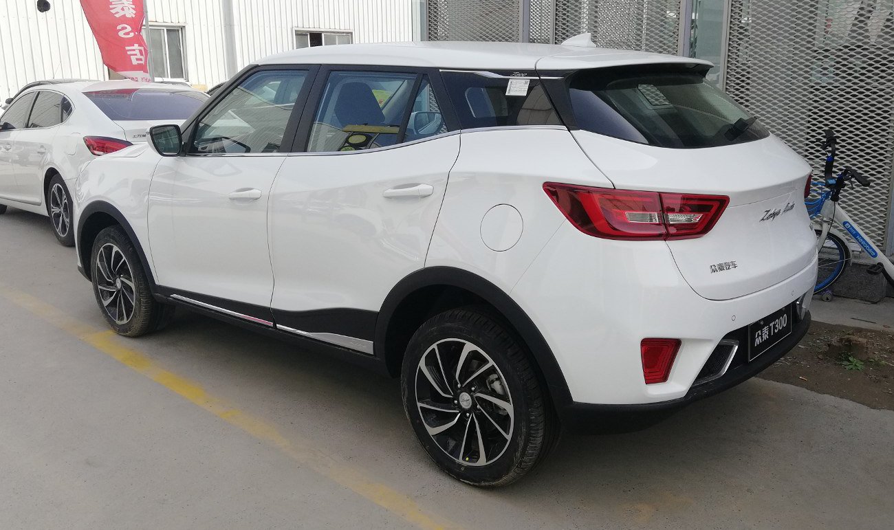 Zotye T300 technical specifications and fuel economy
